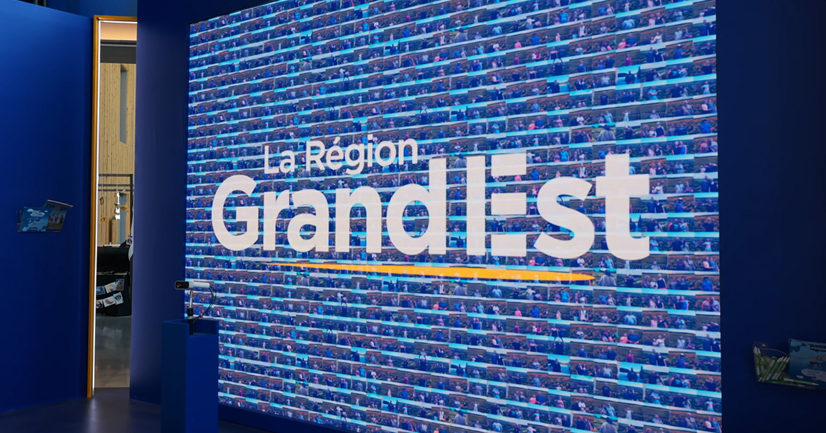 Installation immersive en réalité augmentée | Région Grand Est